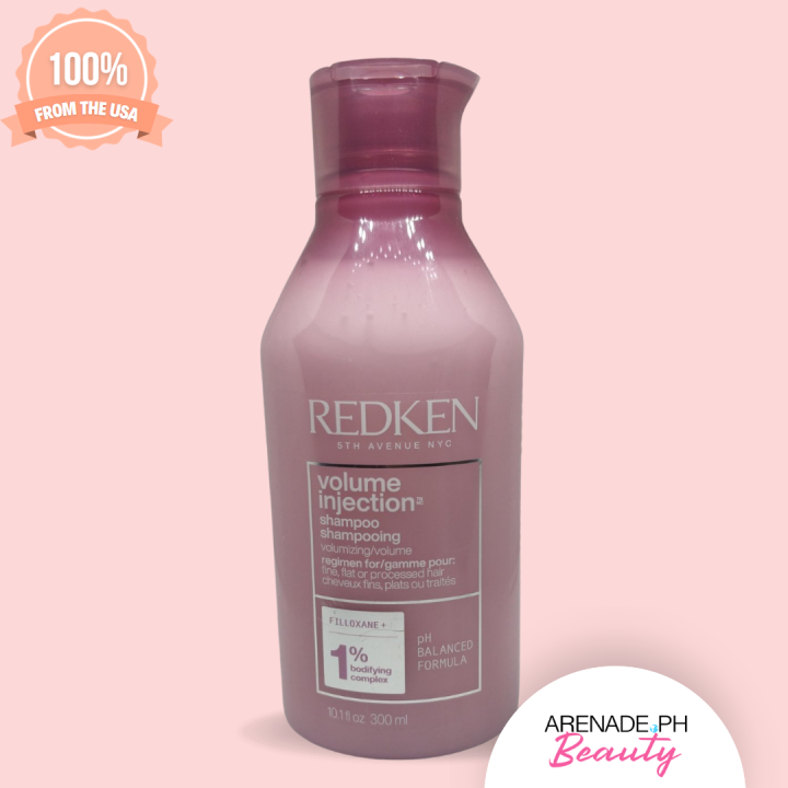 Redken 5th Avenue Nyc Volume Injection Shampoo Volumizing Filloxane 10. ...