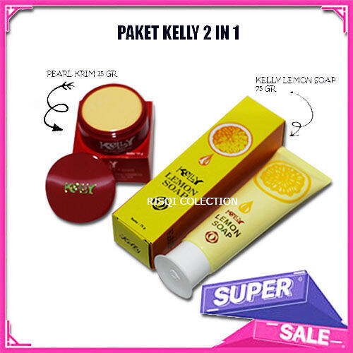 kelly 1 paket lengkap ori bpom //paket kelly 2in1/ Kelly Lemon Soap ...