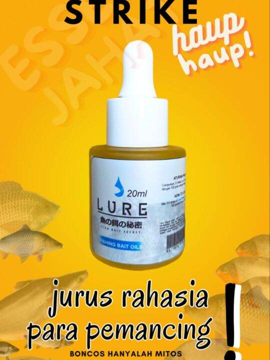 LURE Essen Jahat Premium Untuk Segala Ikan Air Tawar bawal, patin, ikan ...