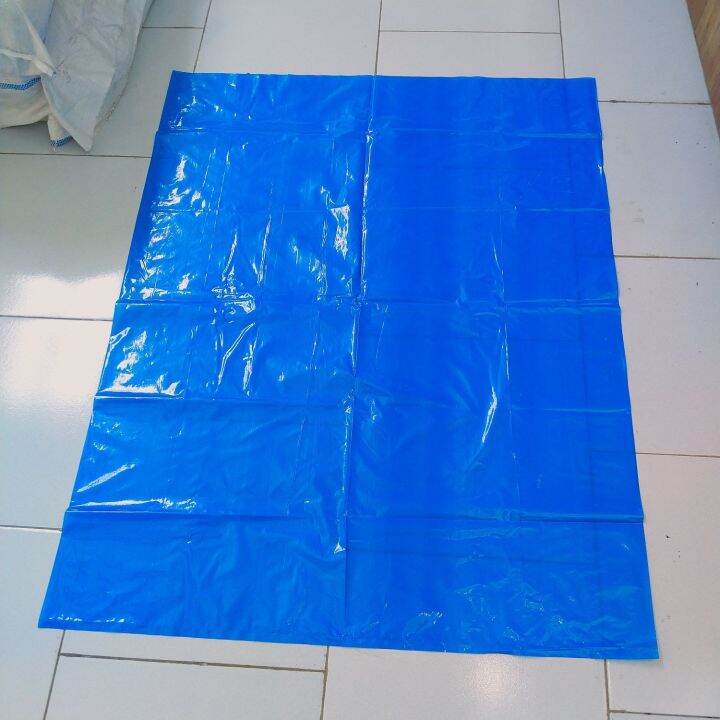 Kantong Plastik Sampah Biru 90 x 120 cm Tebal 55 micron - Plastik Biru ...