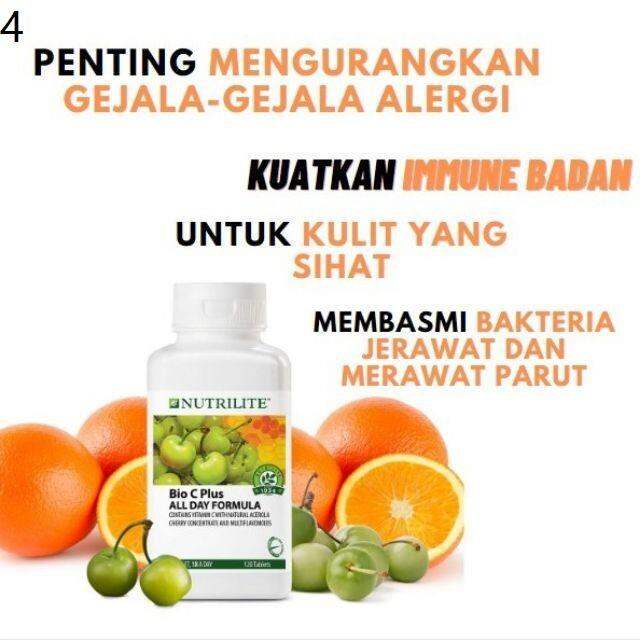 vitamins ♤READY STOCK AMWAY NUTRILITE Bio C Plus ALL Day Formula ...