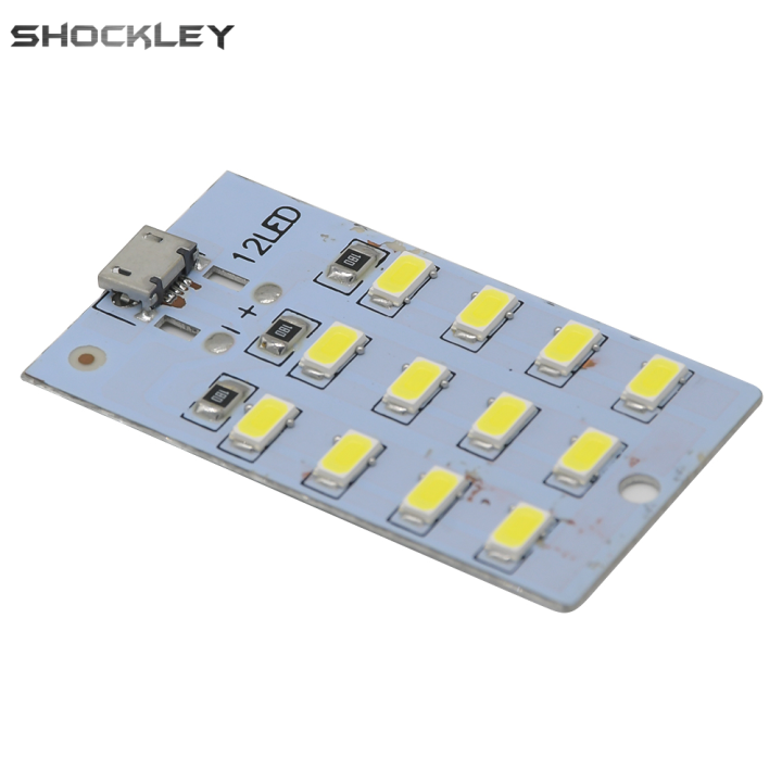 Shockley 5730 Smd 5V ~ 470mA 430mA Trắng USB 5730 Micro LED Bảng Điều Khiển Ánh Sáng Khẩn Cấp ...