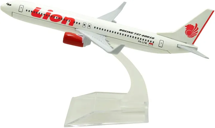 1:400 16cm Boeing B737 Lion Air Metal Airplane Model Plane Toy Plane ...