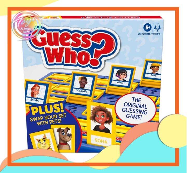 Toys Kingsland Guess Who Is It ? Classic BoardGame Funny Family ...