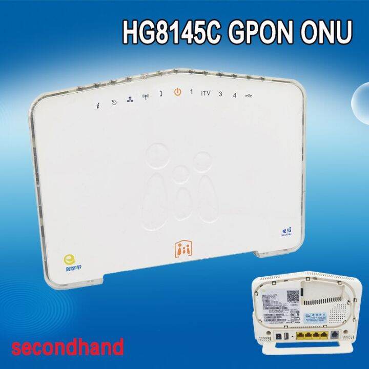 EPON ONU GPON HG8145C ONT termianl with 1GE+3FE+voice+wifi English software compatible HG8546M ...