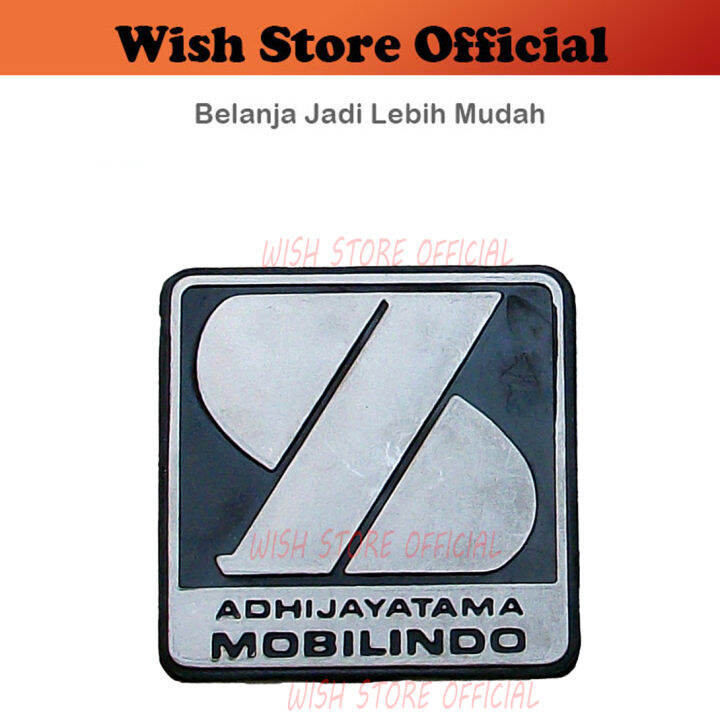[PCS] Emblem / Car Logo / Sticker / Lambang Mobil Tulisan Adhijayatama Mobilindo | Lazada Indonesia