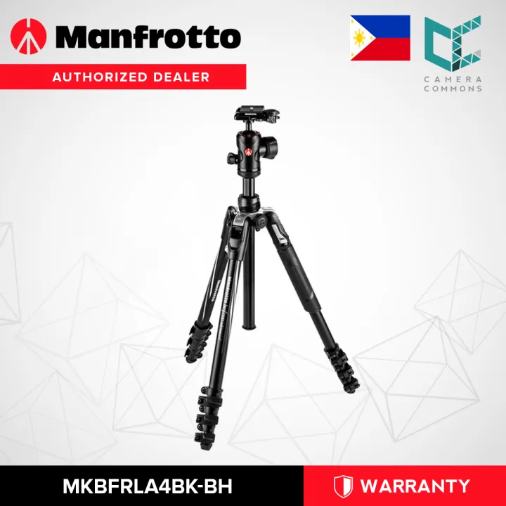 Manfrotto MKBFRLA4BK-BH BeFree Advanced Aluminum Travel Tripod Lever BallHead | Lazada PH