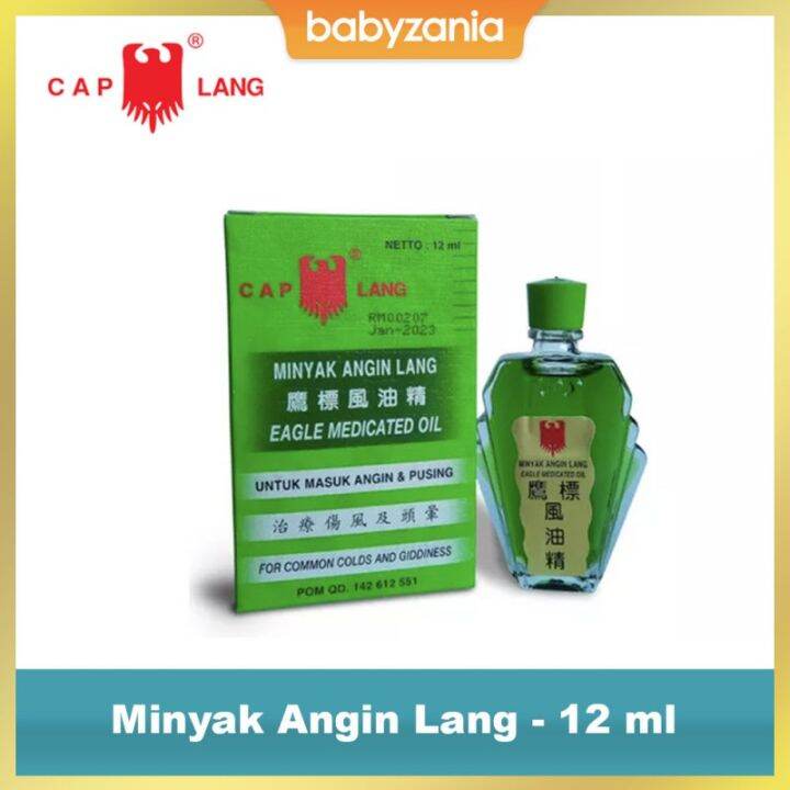 Cap Lang Minyak Angin Lang - 12 ml | Lazada Indonesia