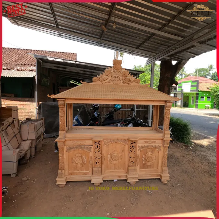 AQUARIUM IKAN PREDATOR UKIRAN KAYU JATI JEPARA | Lazada Indonesia