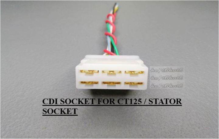 CDI Socket for CT125 / STATOR SOCKET- Heavy Duty | Lazada PH