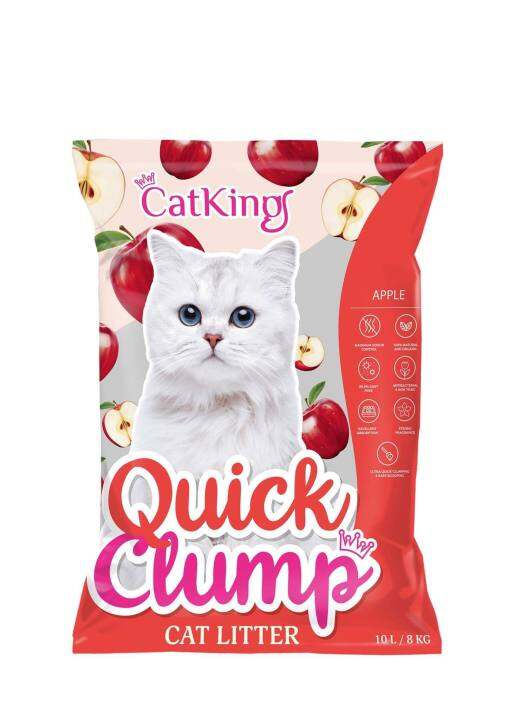 CATKING QUICK CLUMP CAT LITER 1KG PER PACK | Lazada PH