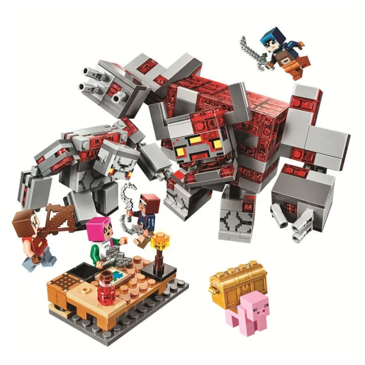 Compatible with LEGO 21163 minecraft dungeon redstone battle monster ...