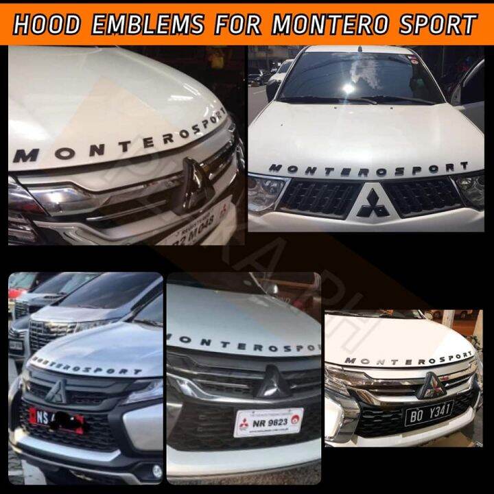 TOYOTA MONTERO SPORT HIGH QUALITY CAR HOOD EMBLEM | Lazada PH