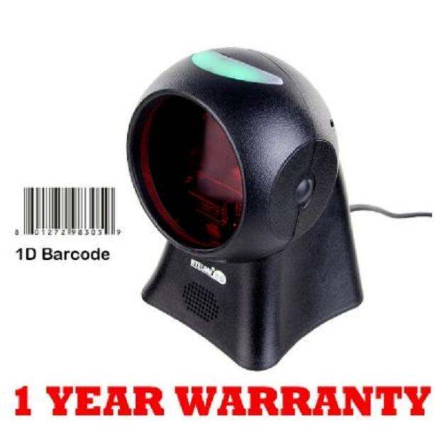 Laser Barcode Scanner 20 Lines Desktop Omnidirectional Bar code Reader ...