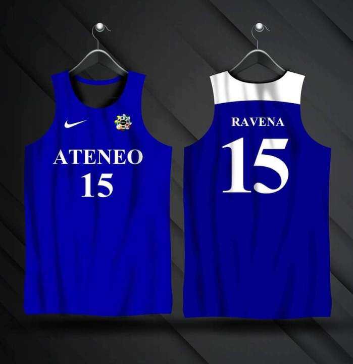 Kiefer Ravena Jersey | Ateneo Basketball Jersey | Practice Jersey ...