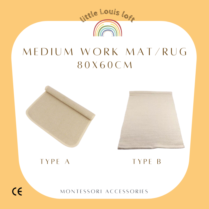 Littlelouisloft Montessori Work Mat Medium 80x60 • ของเล่นเสริมพัฒนาการ ...