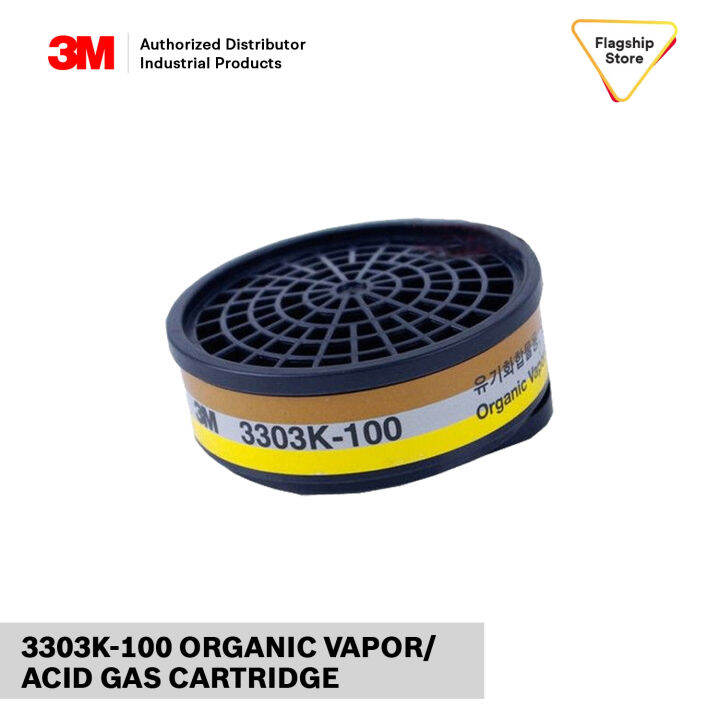 3M 3303K-100 ORGANIC VAPOR AND ACID GAS CARTRIDGE | Lazada PH