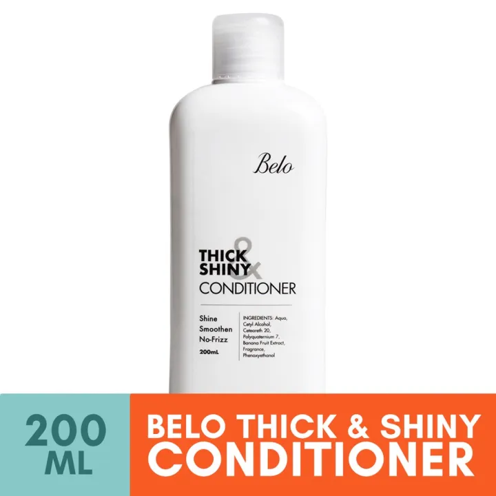 Belo Thick & Shiny Conditioner 200mL | Lazada PH