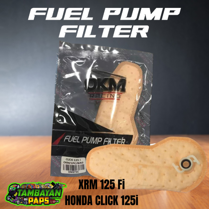 OKM RACING FUEL PUMP FILTER FOR HONDA CLICK 125i / XRM 125 Fi mrs ...