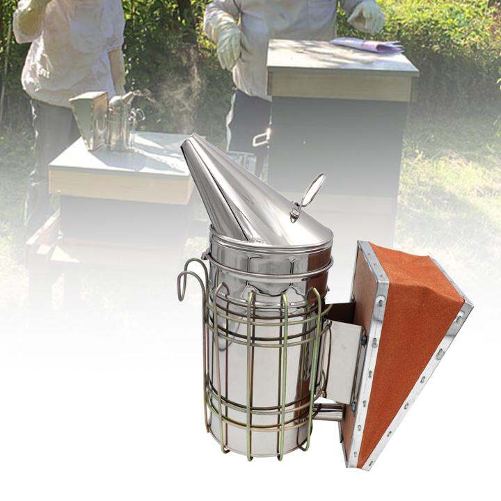 Petery Bee Smoker with Heat guard Protection Manual Sprayer Beekeeping Smoker | Lazada PH