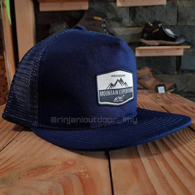 TOPI EXPEDITION AREI OITDOORGEAR ORIGINAL TOPI JARING REI BIRU TOPI ...