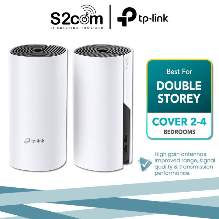 TP-Link Deco HC4 AC1200 Gigabit Mesh WiFi Router 2 Pack System Support ...