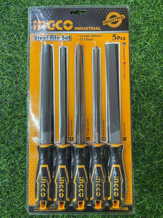 Ingco Steel File Set HKTFS0508 BN-HT | Lazada PH