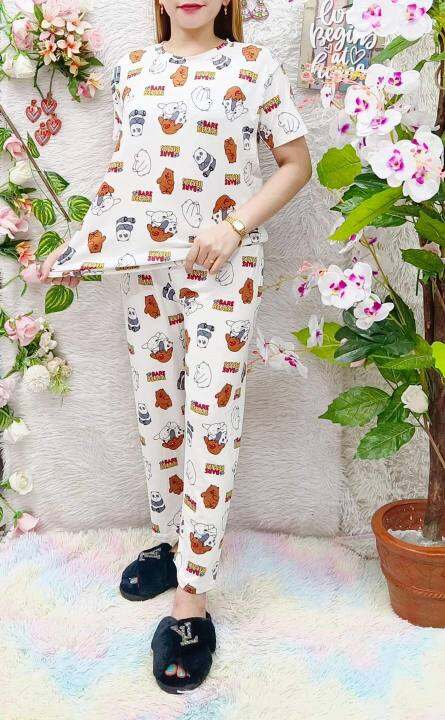 Adult Pajama Terno for Women Sleepwear | Lazada PH
