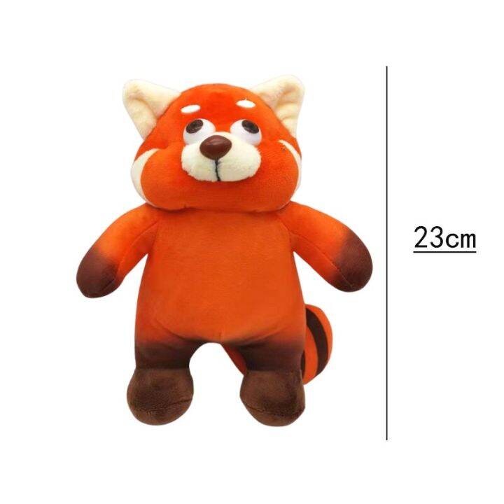 Pixar Turning Red Cartoon Kawaii Bear Plushies Anime Peripheral Cute ...