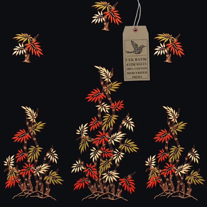 batik tradisional - Motif unik Bambu Manis (Ukuran 2 Meter Lebih ...