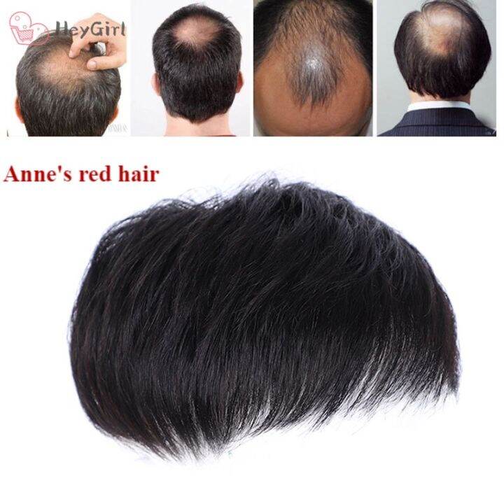 Wig Men Short Hair Head For Hair Pc Male Wig Pc Top Men's Wigs ...