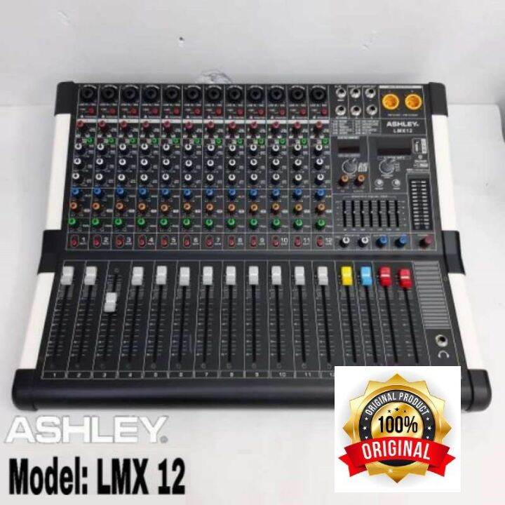 Mixer Ashley LMX 12 Original 12 Channel - Effect 99 Dsp | Lazada Indonesia