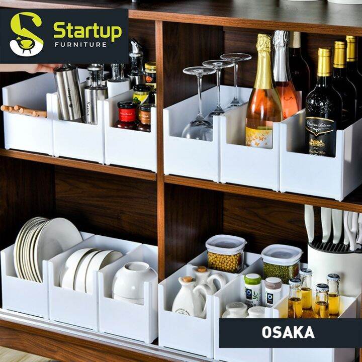☇卐 Japanese Multifunctional Storage Box for kitchen desktop cosmetics ...