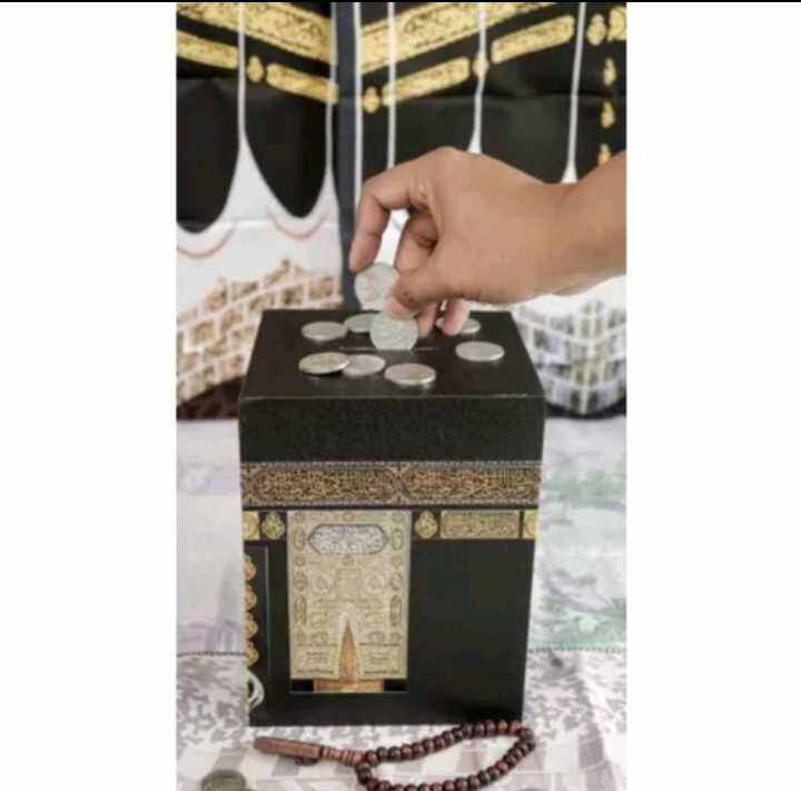 Viral! Box Celengan Miniatur Kabah Kunci Besar 20x15x15 Pakai Kunci ...