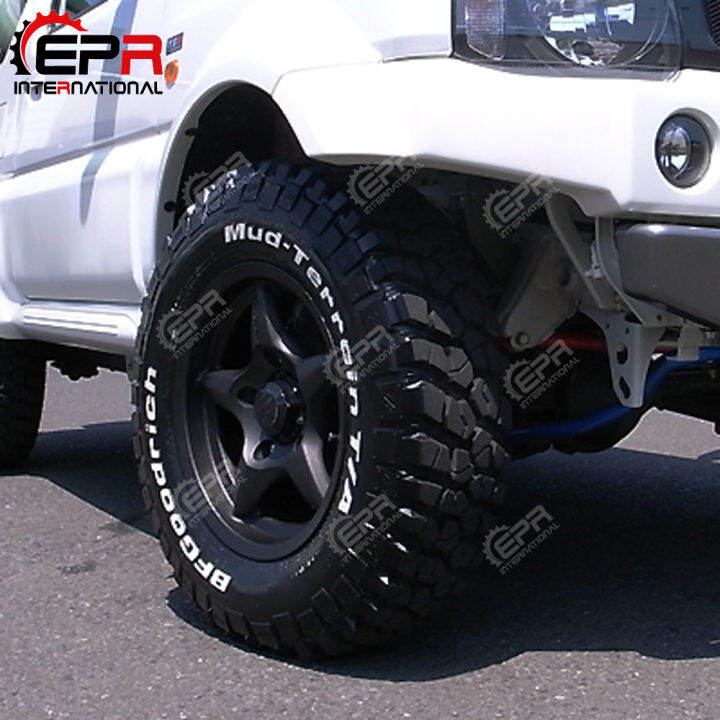 Car-styling For Suzuki Jimny JB23 JB33 JB43 JB53 APIO Short Type FRP Fiber Glass Front Bumper ...