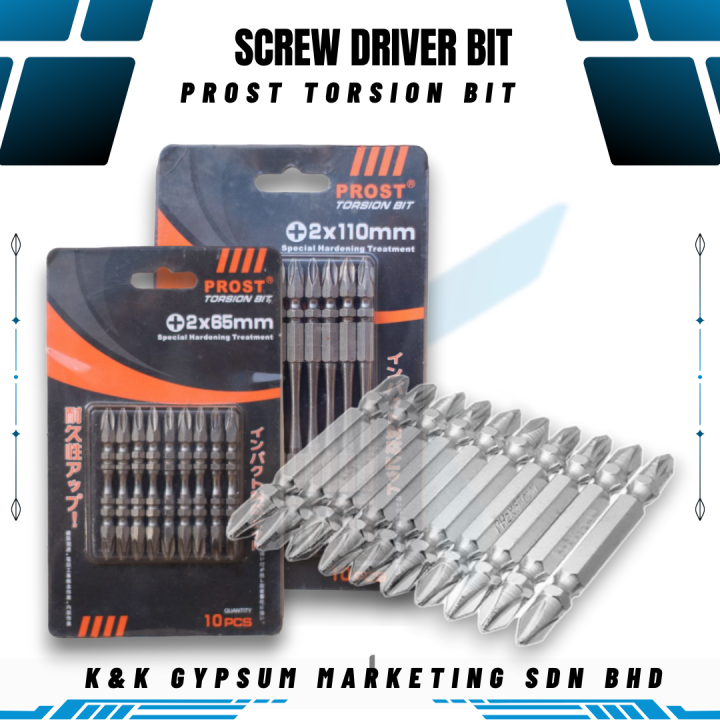 Prost BORUI 65mm 110mm PH2 Impact Bit Double Ended Magnet Screwdriver ...