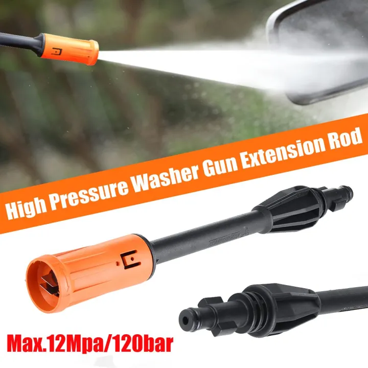 High Pressure Washer Water Spray Extension Rod Adjustable Lance For ...
