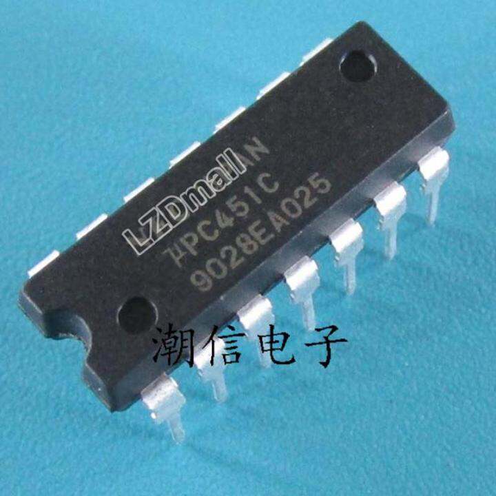 5pcs uPC451C PC451C DIP-14 Low Power 4-way Operational Amplifier | Lazada PH