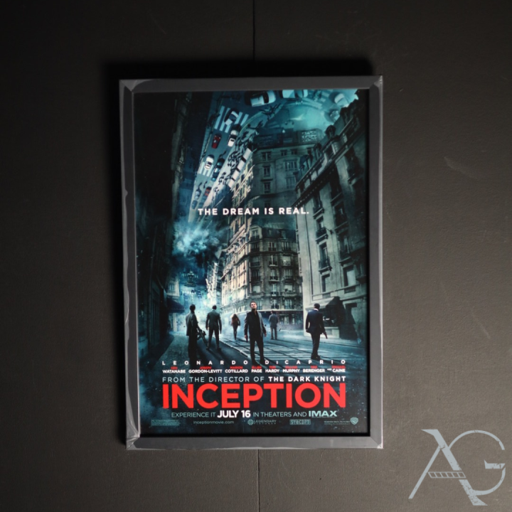 Inception (High Quality Framed Movie Poster) | Lazada PH