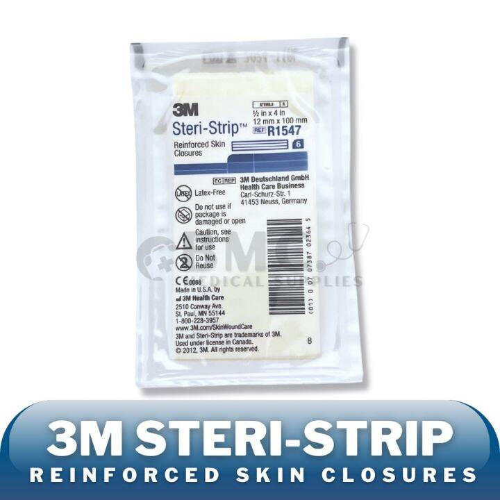 3M Steri Strips Reinforced Skin Closures R1547 R1540R1542 | Lazada PH