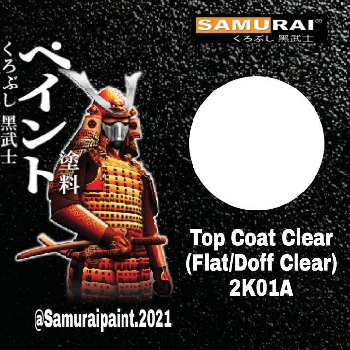 Samurai Paint Clear doff 2K01A / Clear doff / Clear dop / Flat clear ...