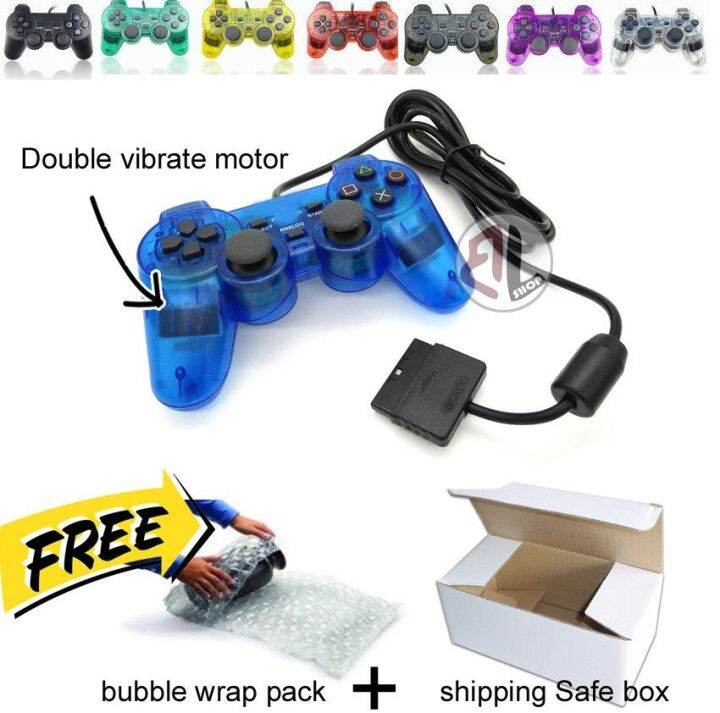 Playsation 2 / PS1 / PS2 Dual Shock II Controller Double vibrate motor ...