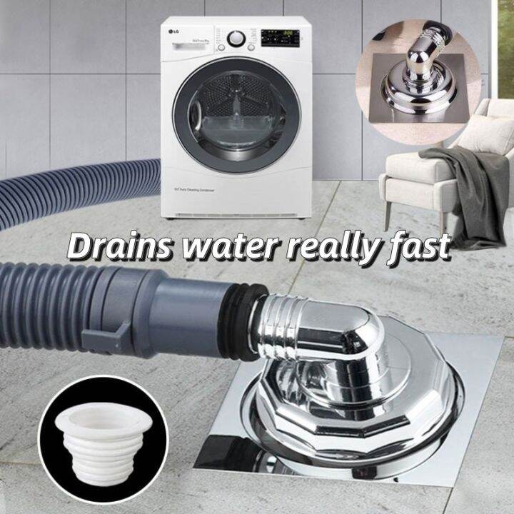 Washing Machine Floor Drain Sewer Deodorant Anti-overflow Device Toilet ...