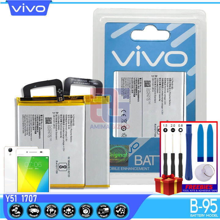 Vivo Y51 2015 Battery for Y51L, Y51, 1707, Y51A Model B-95. Lithium-ion ...