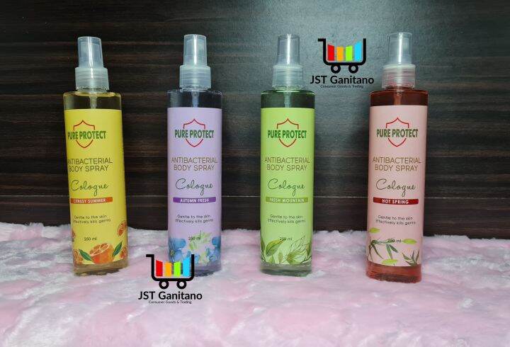 Pure Protect Antibacterial Body Spray Cologne | Lazada PH