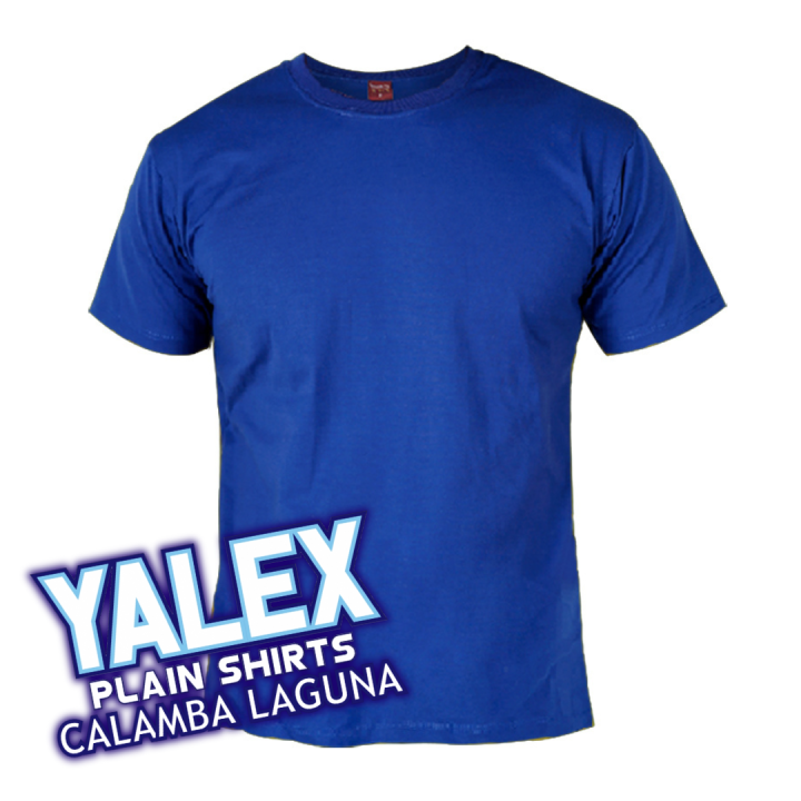 Blue Round neck Yalex Plain Shirt Red Label - Light, Navy, Aqua, Royal ...