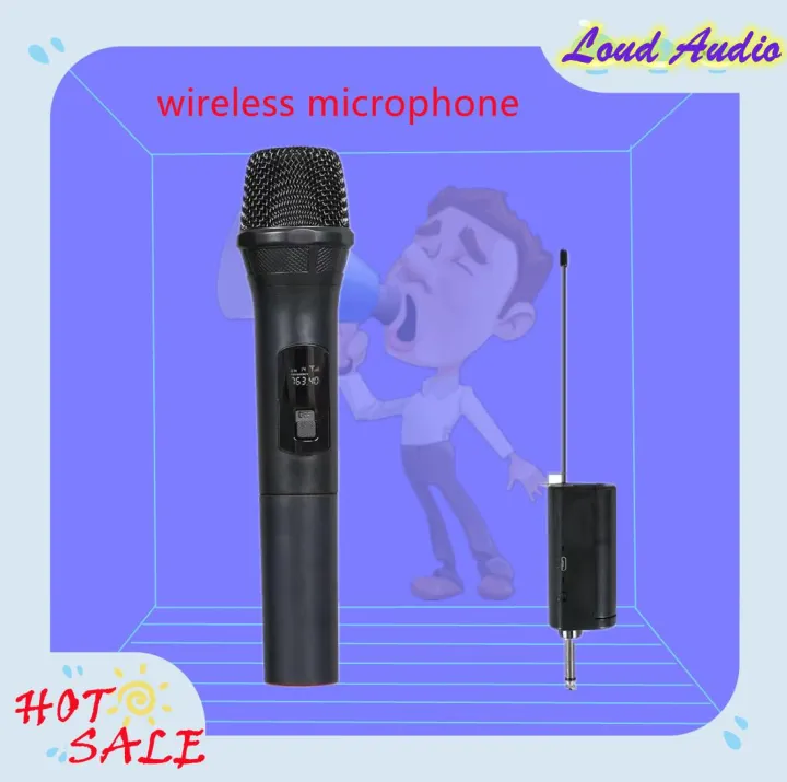1pcs Wireless Microphone Universal Dual Handheld With 3 5mm jack Karaoke Concerts | Lazada PH