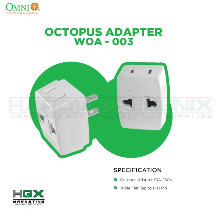 OMNI Octopus Adapter (WOA-003) | Lazada PH