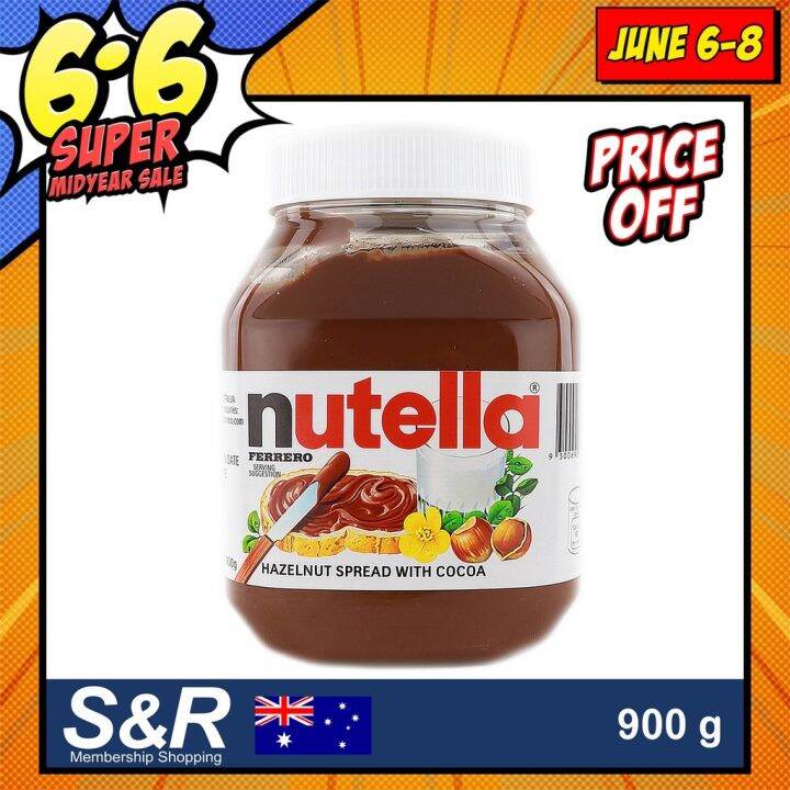 Food And Beverage Nutella Hazelnut Spread with Cocoa 900g | Lazada PH