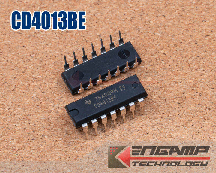 (1ตัว) [IC] CD4013 BE TEXUS CMOS DUAL D-TYPE FLIP-FLOP | Lazada.co.th